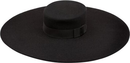 Nina Ricci Felted wool capeline - ShopStyle Hats