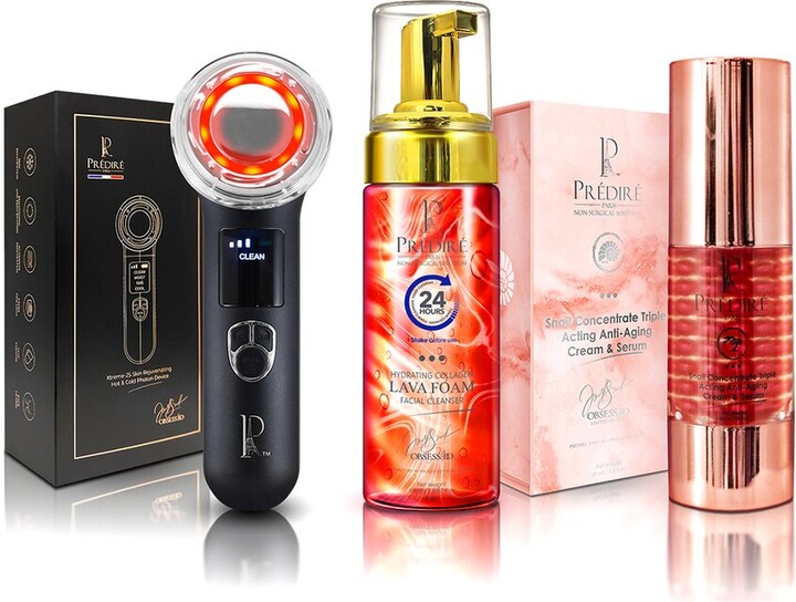 Predire Paris Unisex Revive & Glow Skincare Set: Xtreme-25 Photon ...