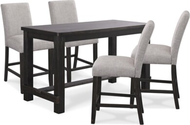 Jeanette Counter Height Dining Table and 4 Barstools - ShopStyle