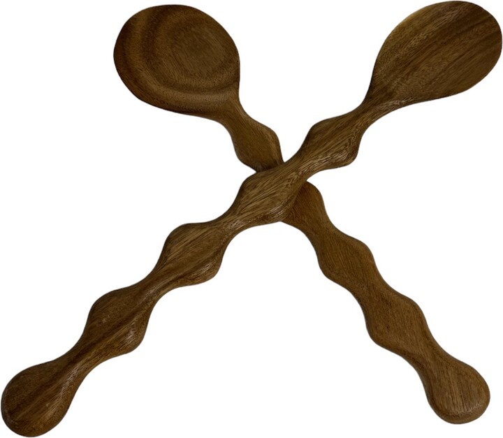 Steelwood Design Inc. Brown Wiggly Serving Spoons - ShopStyle Braisers ...
