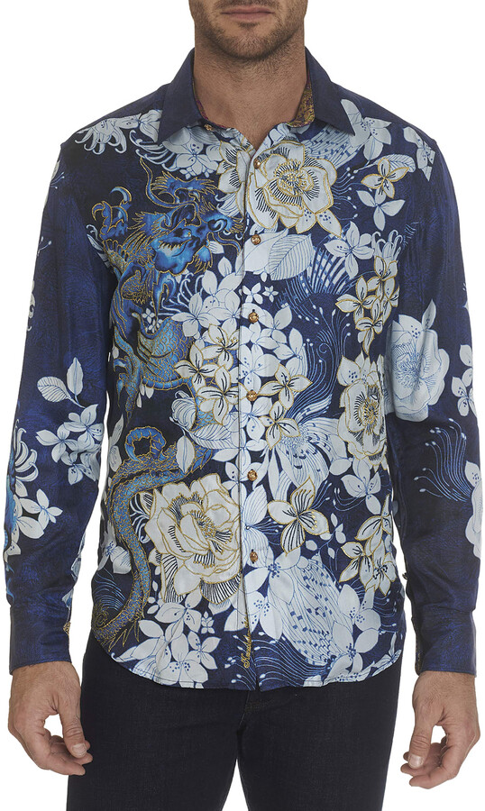 Robert Graham Men's Breeze of Leibo Limited Edition Sport Shirt - ShopStyle