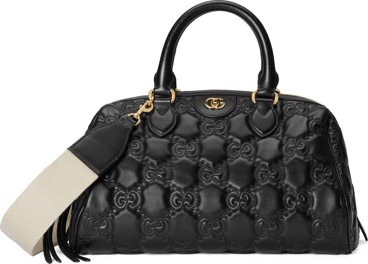 Gucci GG Matelassé leather medium bag - ShopStyle