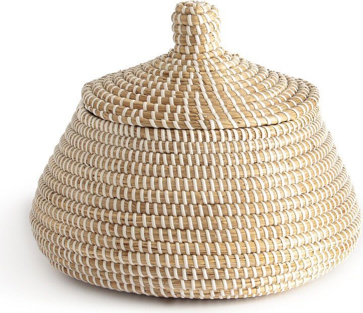 La Redoute Interieurs Akapa Basket with Lid - ShopStyle