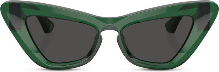 Burberry Eyewear Rose Monogram Cat-Eye Sunglasses - ShopStyle