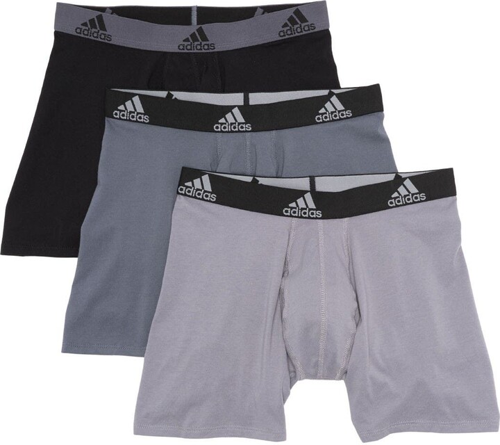 adidas Performance Boxer Briefs - Pack of 3 - ShopStyle