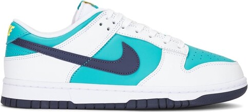 Nike Dunk Low Retro in Dusty Cactus, Thunder Blue, & White - ShopStyle