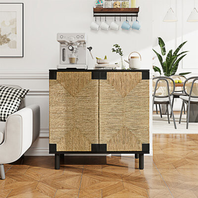 Breakwater Bay 2 Door Buffet Sideboard With Adjustable Shelves ,Storage ...