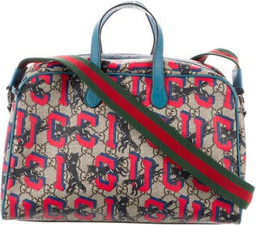 Gucci GG Supreme Boston Bag - ShopStyle