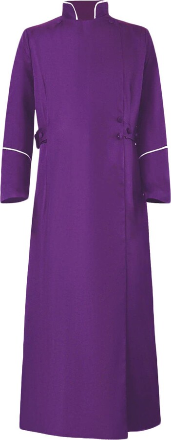 luoluoluo Men's Priest Vicar Costume Fancy Dress Medieval Monk ...