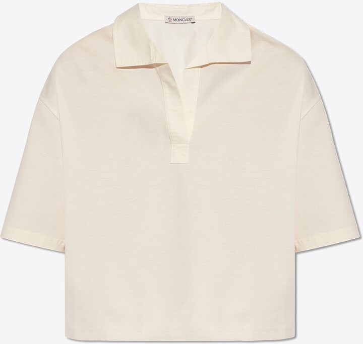 Moncler Boxy Fit Polo T-shirt - ShopStyle Shirts