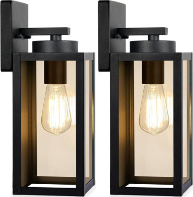 17 Stories Outdoor Wall Light Fixtures, Exterior Waterproof Lanterns ...