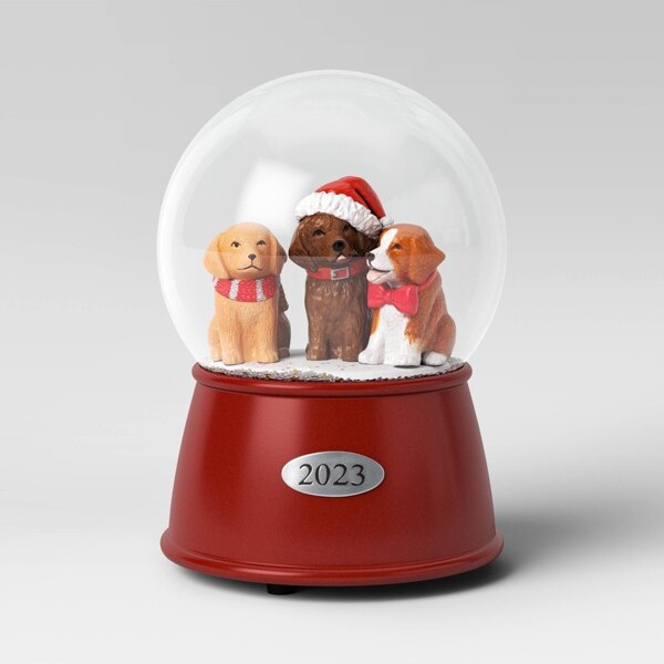 Christmas Dogs Snow Globe - Wondershop™ - ShopStyle Winter Decor