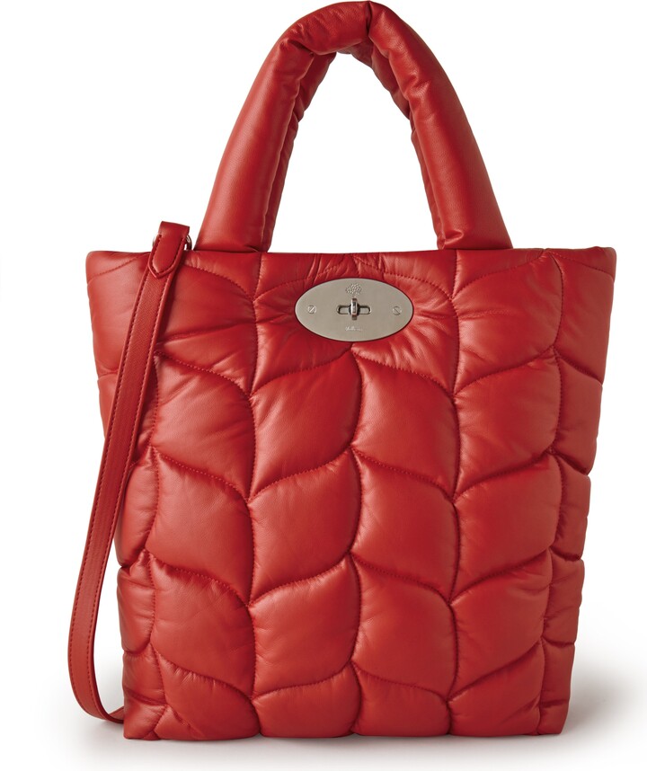 Mulberry Big Softie Lancaster Red Pillow Effect Nappa Leather ...