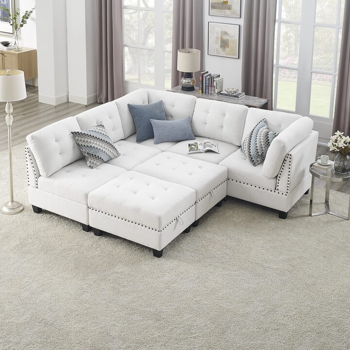 Acosure L Shape Modular Sectional Storage Seat - ShopStyle