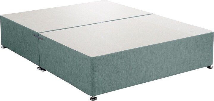 Dunelm Universal Linen Divan Base Blue - ShopStyle Beds & Headboards