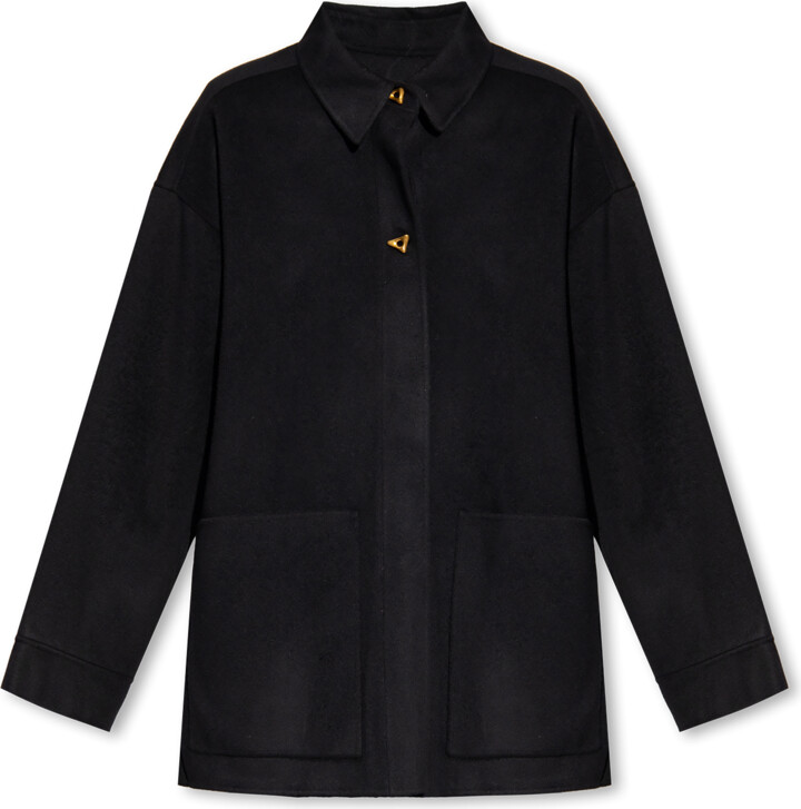 Áeron ‘Crane’ Short Coat In Wool, , - Black - ShopStyle