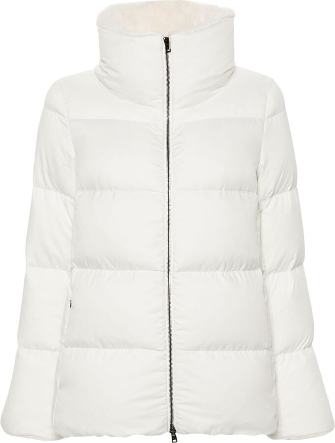 Herno Cape In "Arendelle" And Faux Fur - ShopStyle