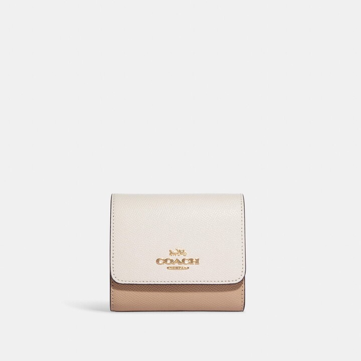 Coach Outlet Small Trifold Wallet In Colorblock - ShopStyle