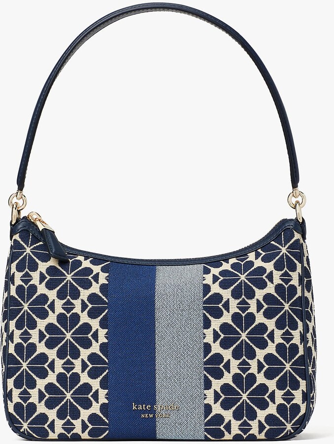 Kate Spade Spade Flower Jacquard Stripe Sam Small Convertible Shoulder ...