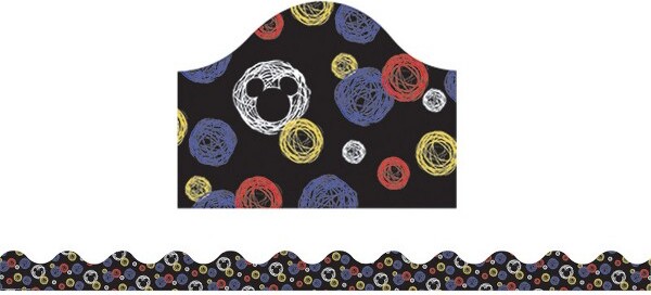 Eureka School Eureka Mickey Color Pop! Primary Colors Deco Trim, 37 ...
