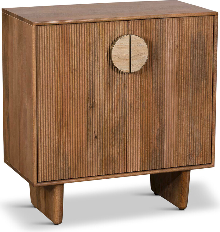 Barker and Stonehouse Vito Fluted Mango Wood Highboard - ShopStyle ...