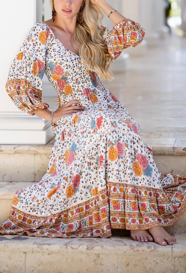 Walker & Wade Madison Dress In Leopard Rose - ShopStyle