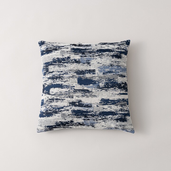 Dunelm Abstract Blue Global Cushion Blue - ShopStyle