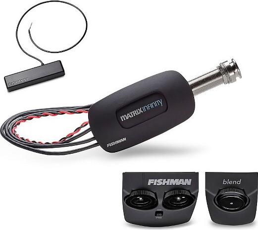Fishman PowerTap Infinity - Body Sensor with Undersaddle Pickup Narrow ...