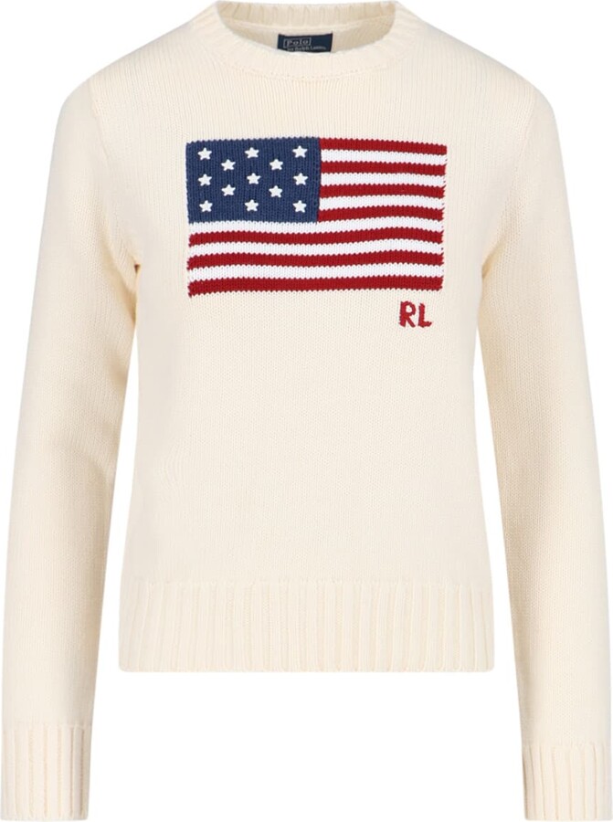 Polo Ralph Lauren 'american Flag' Sweater - ShopStyle