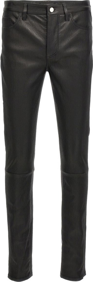 Amiri Leather pants - ShopStyle Shorts