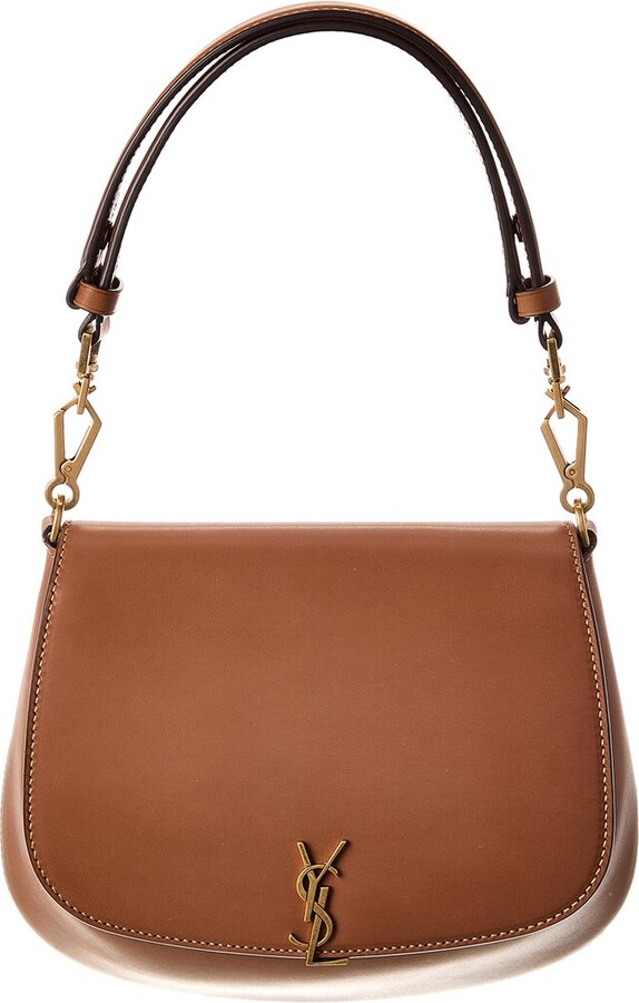 Saint Laurent Voltaire Top Handle Leather Satchel - ShopStyle