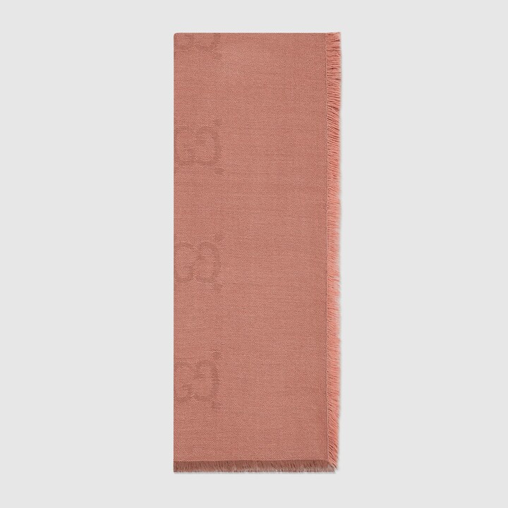 Gucci GG cotton stole - ShopStyle Scarves & Wraps