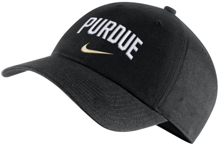 Nike Purdue Boilermakers H86 Wordmark Swoosh Cap - ShopStyle Hats