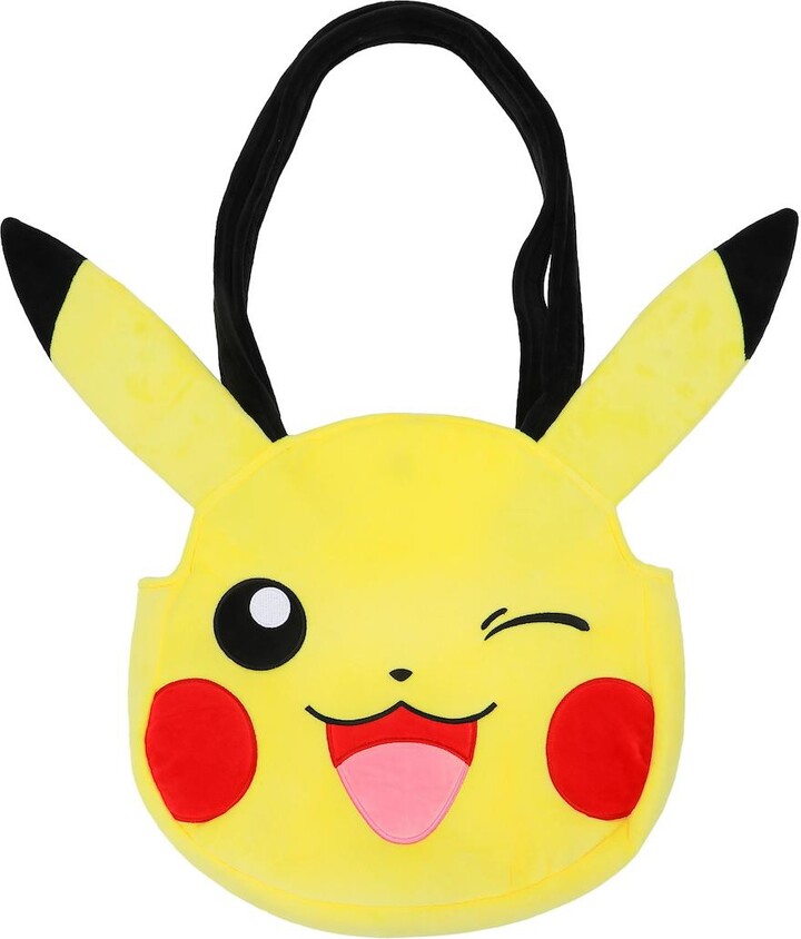 Pokemon Pikachu Big Face Plush Adult Bag - ShopStyle
