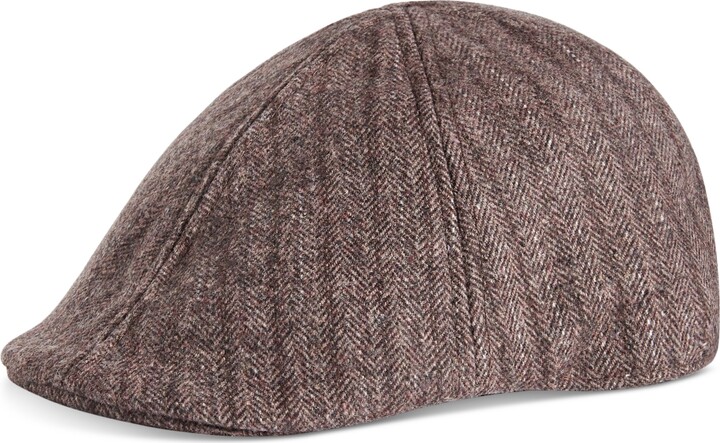 Dorfman Pacific Men's Fine Herringbone Pub Ivy Cap - ShopStyle Hats