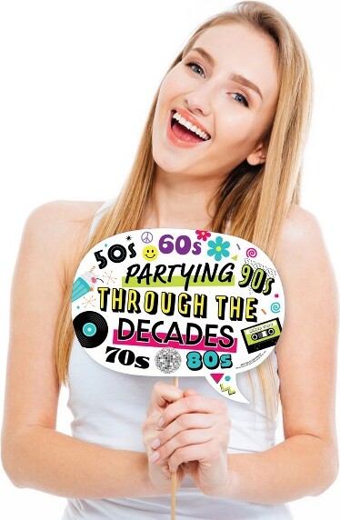 Big Dot of Happiness Funny Through the Decades - 50s, 60s, 70s, 80s ...