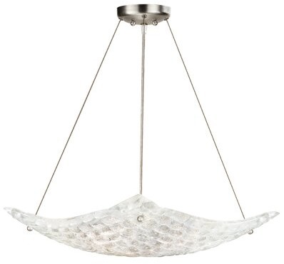 Constructivism 3-Light Single Bowl Pendant Fine Art Handcrafted ...