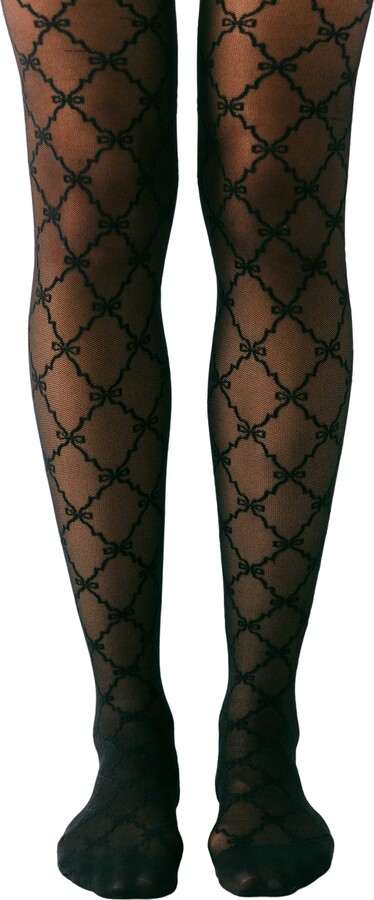 Free People Ribbon Chain Tights - ShopStyle Hosiery