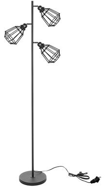 17 Stories 65" 3-Head Floor Lamp Track Tree Lamp Fixture Vintage ...