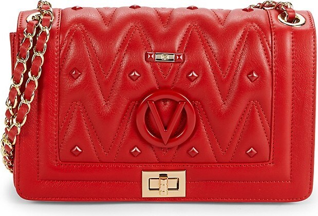 Valentino by Mario Valentino Alice Quilted Leather Shoulder Bag - ShopStyle