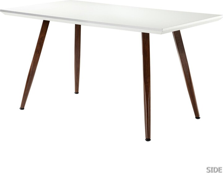 Simplie Fun Martin Dining Table,Rectangle,White - ShopStyle