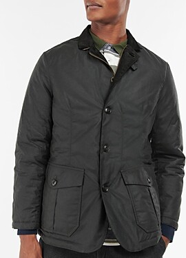 Barbour Lutz Waxed Cotton Jacket - ShopStyle
