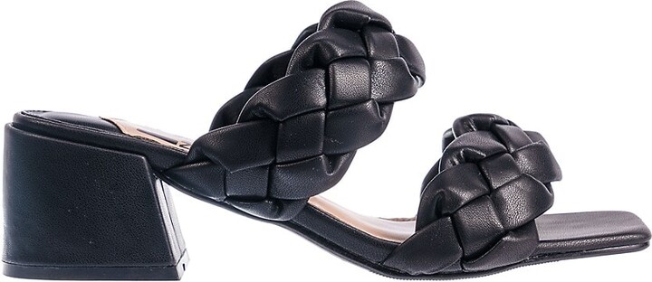 Ninety Union Braided Block Heel Sandals - ShopStyle