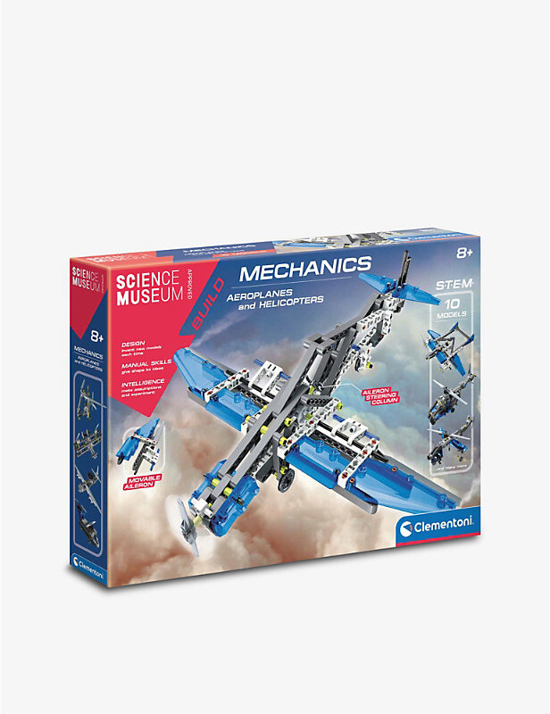 Science Museum Clementoni Aeroplanes and Helicopters building playset ...