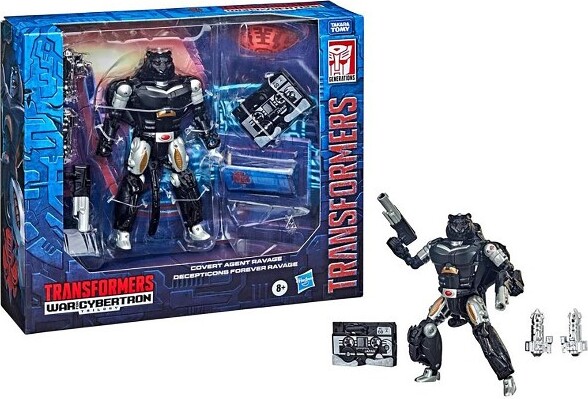 Transformers Hasbro Deluxe Covert Agent Ravage & Micromaster ...
