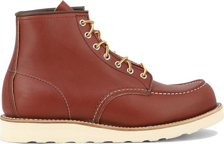 Red Wing Shoes Classic Moc" lace-up boots - ShopStyle