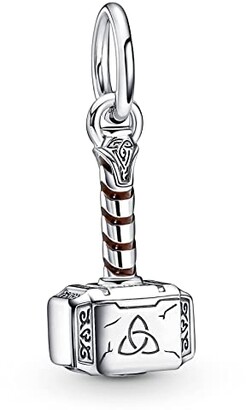 Pandora Marvel The Avengers Thor's Hammer Dangle Charm - ShopStyle