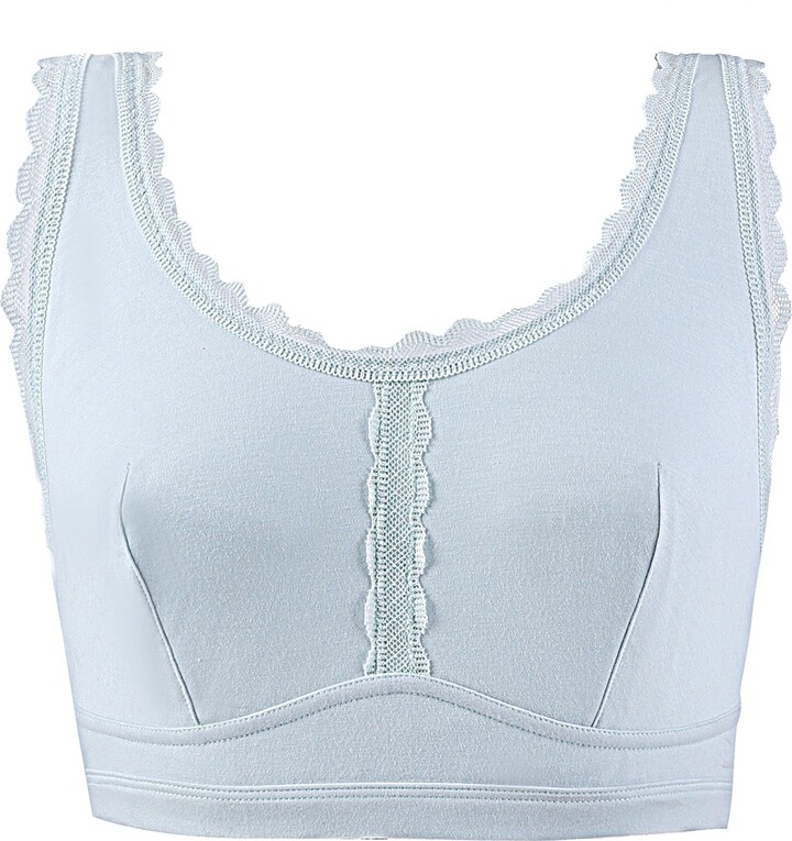 Juliemay Lingerie - Georgia - Silk Back Support Full Coverage Wireless ...