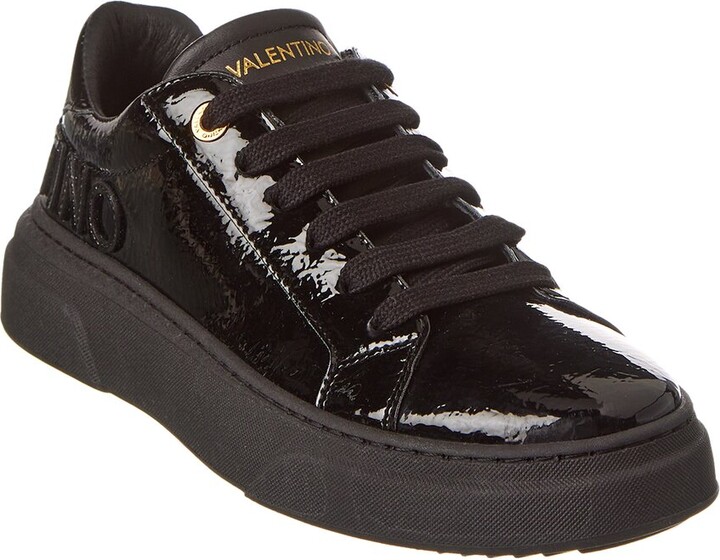 Valentino By Mario Valentino Alice Vernice Leather Sneaker - ShopStyle ...