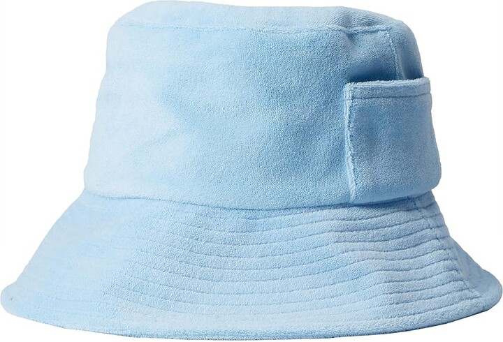 LACK OF COLOR Wave Bucket Terry (Baby Blue) Caps - ShopStyle Hats